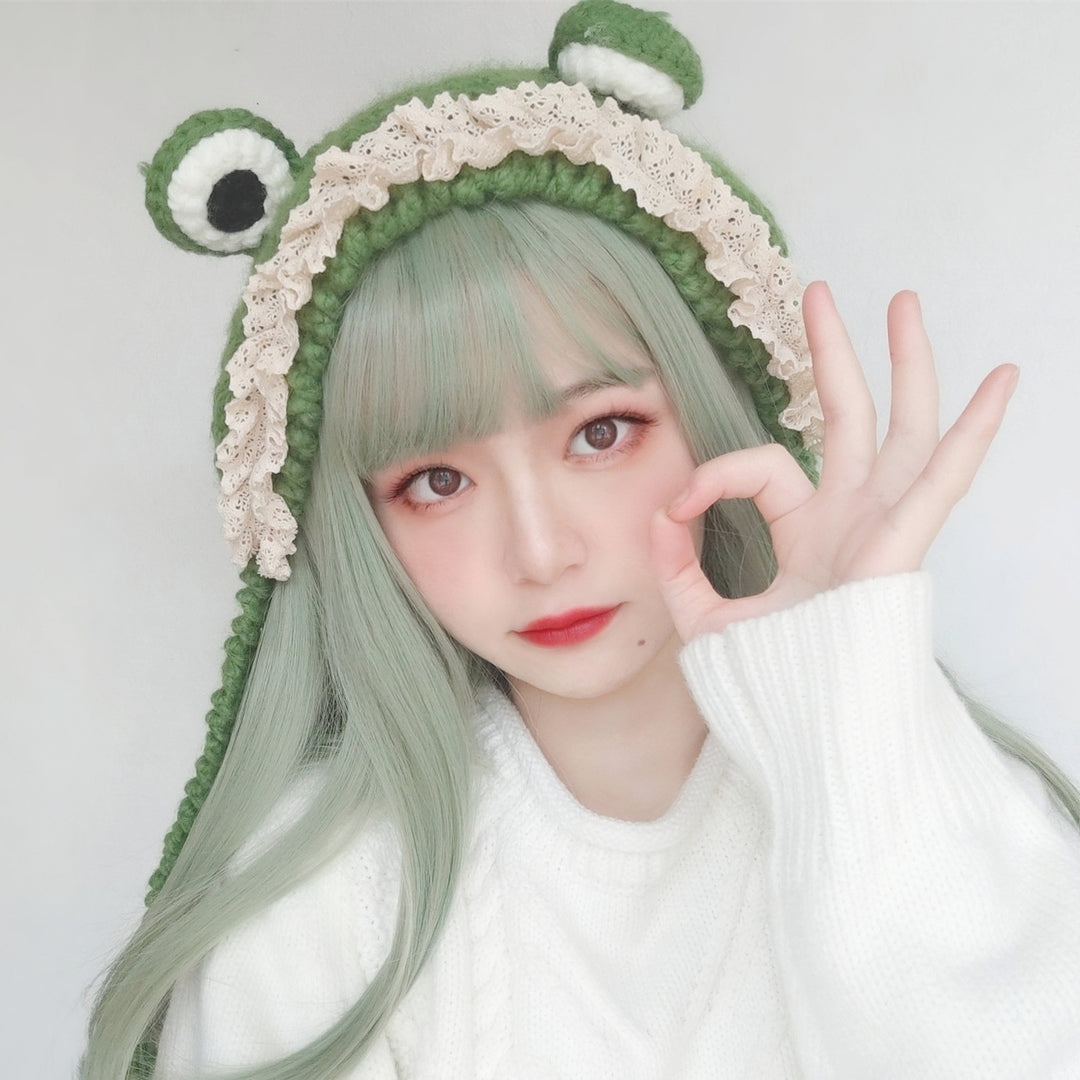Cute style frog headband yc23314 – anibiu