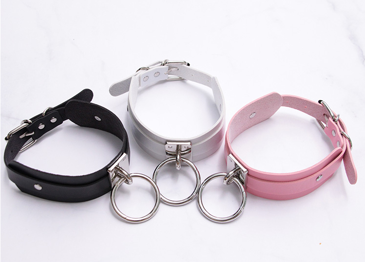 Japanese leather collar yc21180 – anibiu