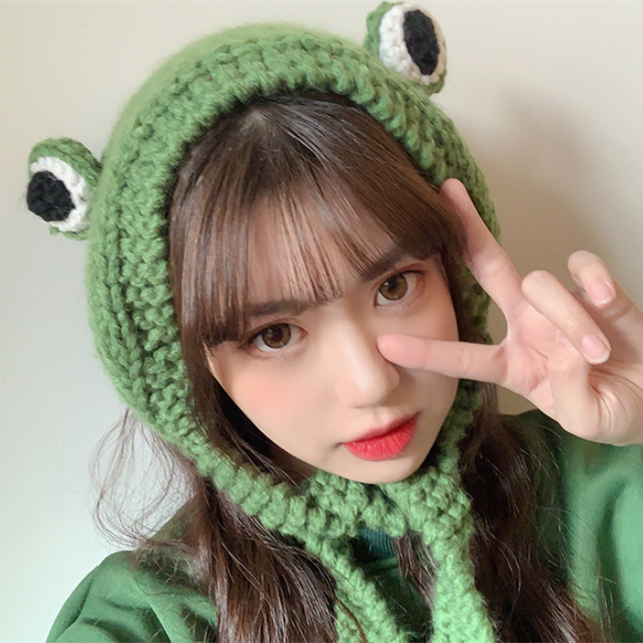 Cute frog knitted hat YC50102 – anibiu